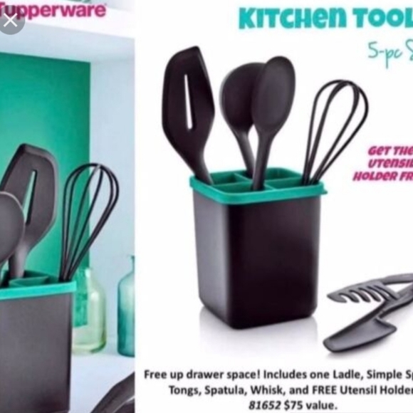 Tupperware | Kitchen | Tupperware 5 Pc Starter Set Serving Untinsel ...